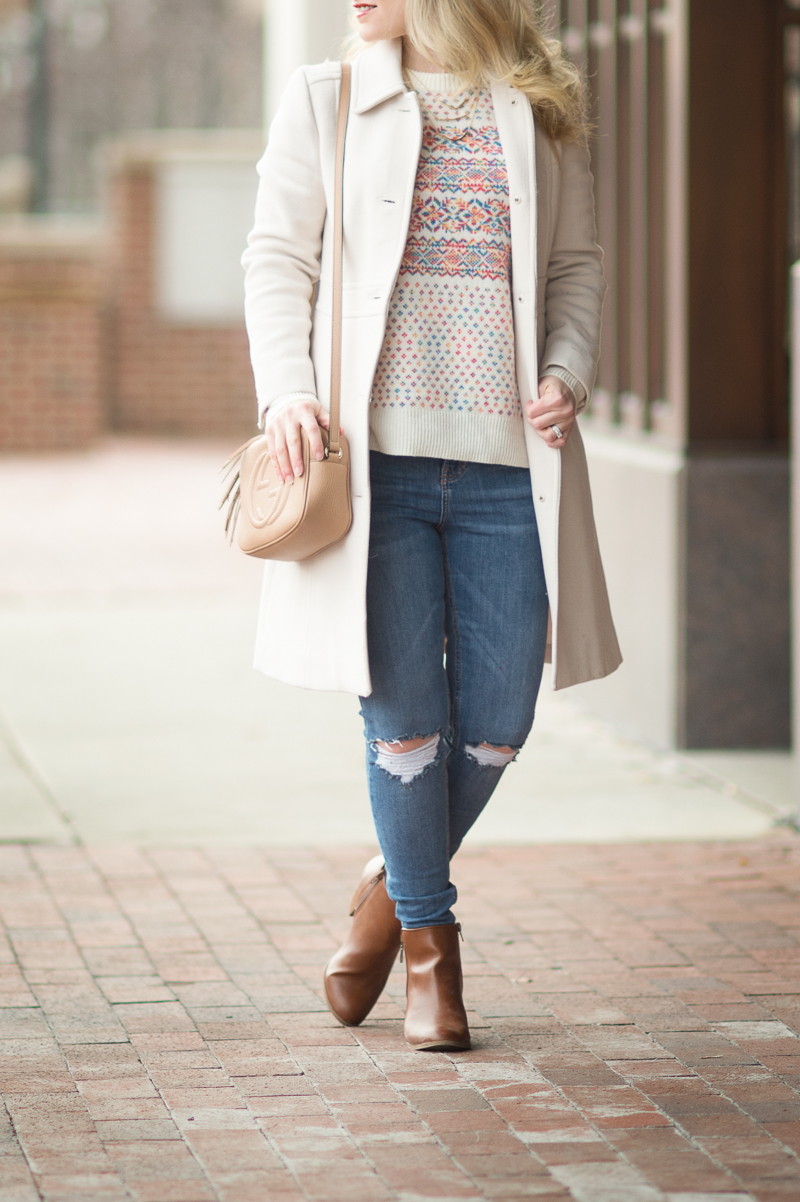 Winter Neutrals and the J. Crew Fair Isle Crewneck Sweater… – The Blue ...