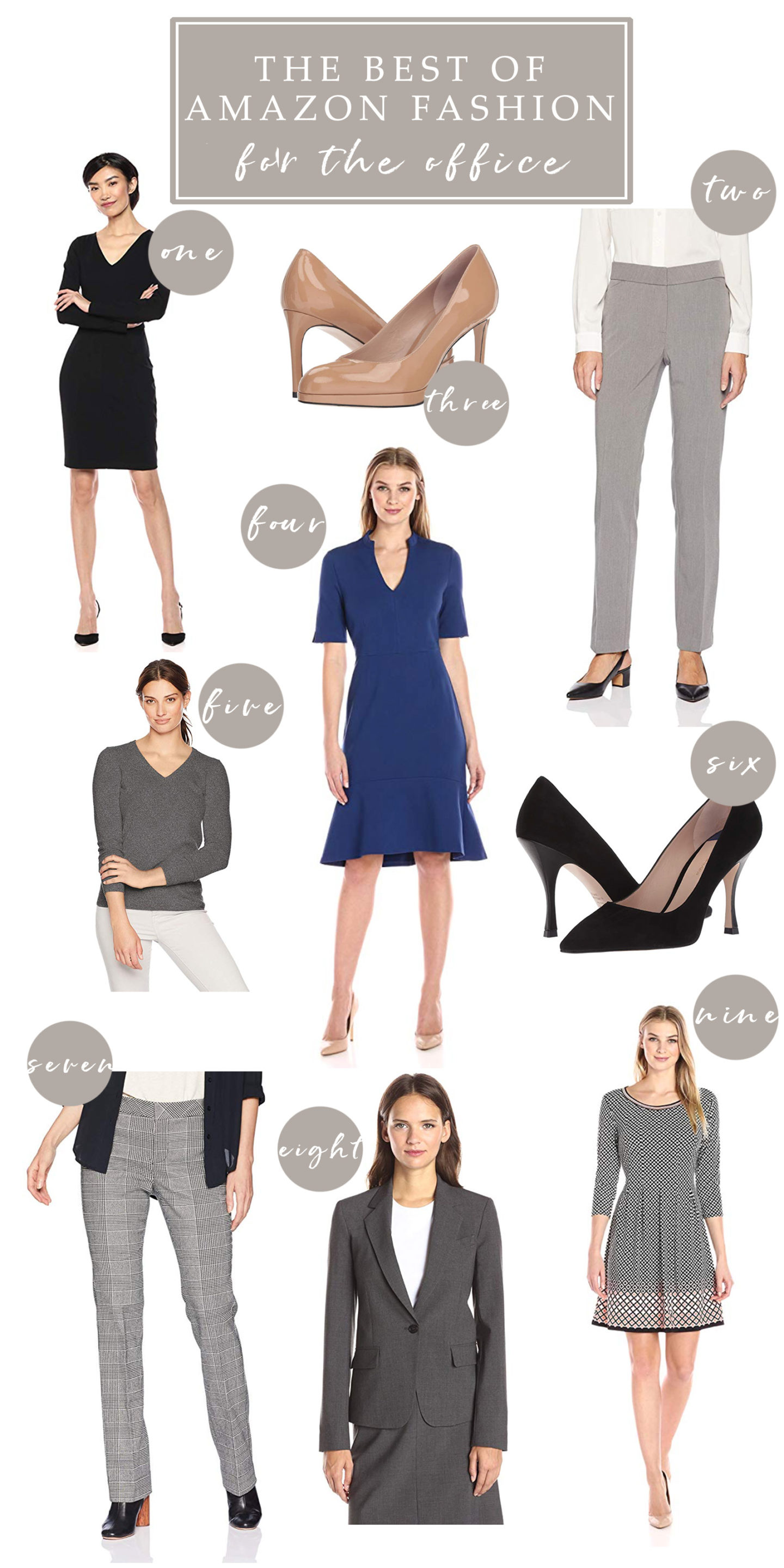 Workwear Essentials You Can Find on Amazon… – The Blue Hydrangeas – A ...